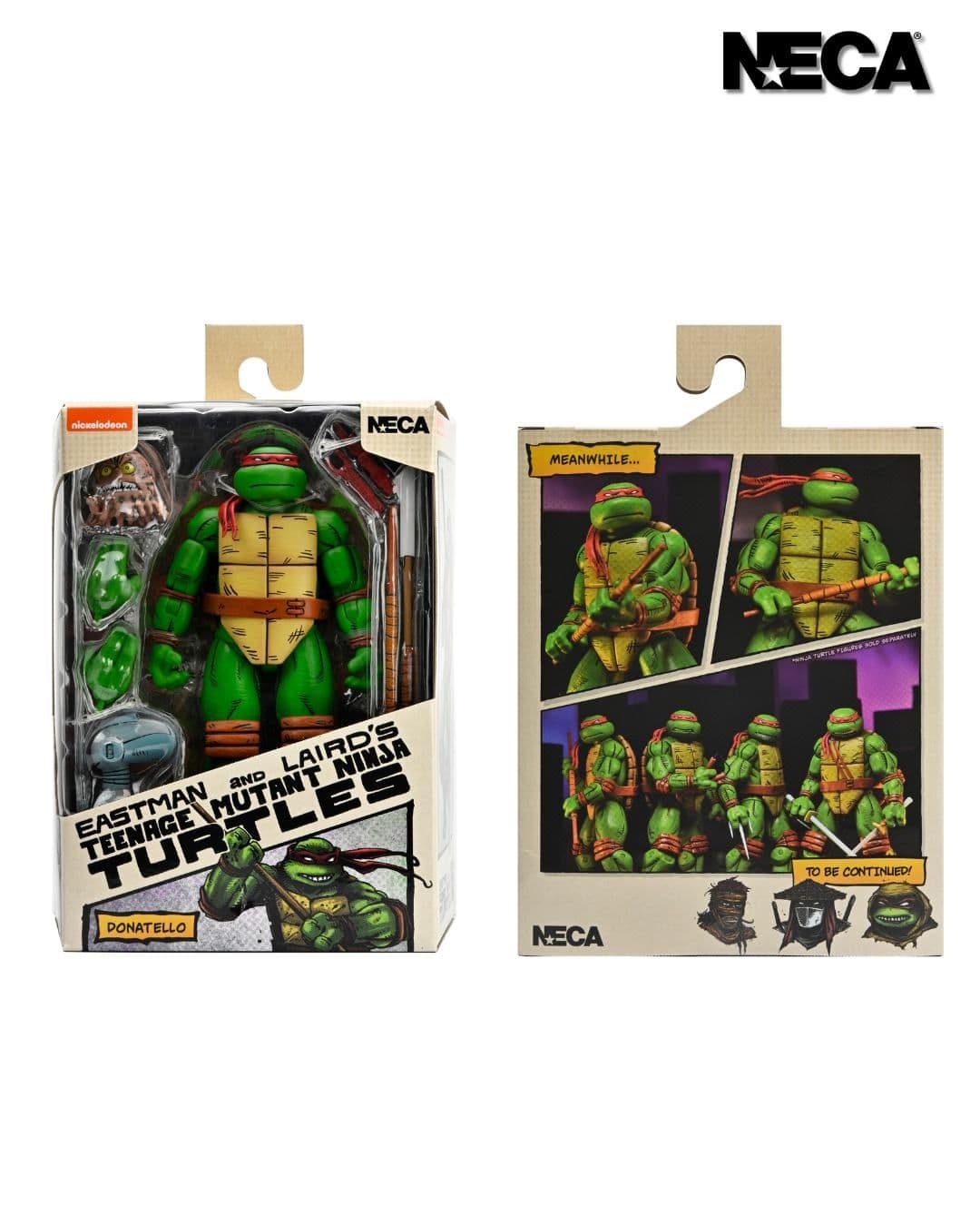 NECA Teenage Mutant Ninja Turtles Mirage Comics Donatello Figure - Instock