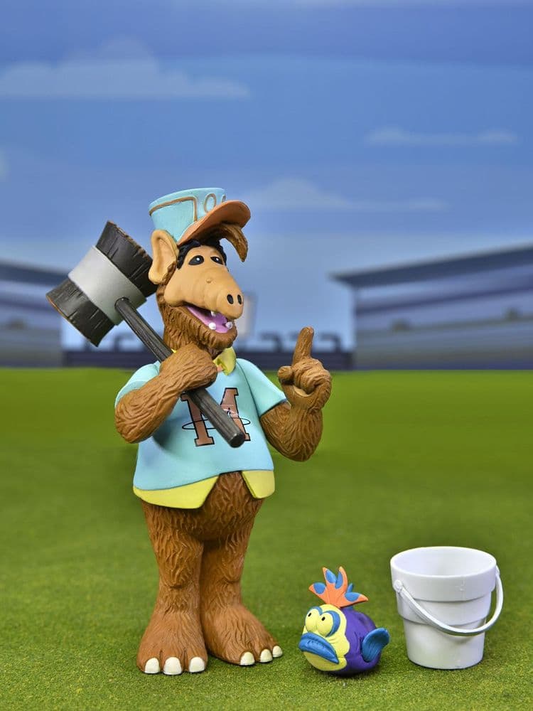 NECA Toony Classics ALF Baseball Action Figure - SPECIAL OFFER