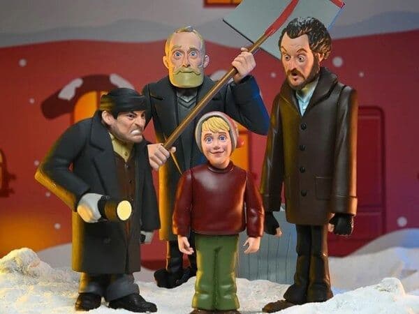 NECA Toony Classics Home Alone Set of 4 Action Figures - Pre-Order