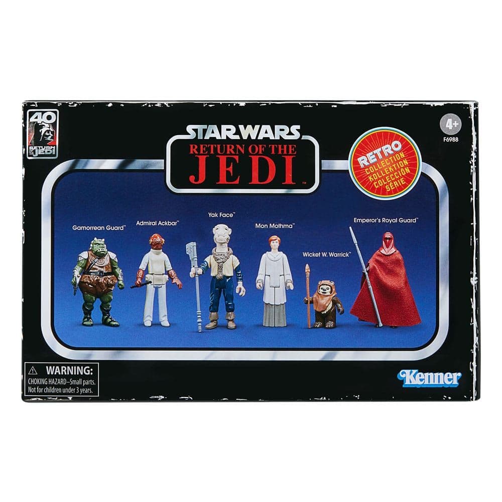 Star Wars The Retro Collection Return of the Jedi Action Figure 6 Pack