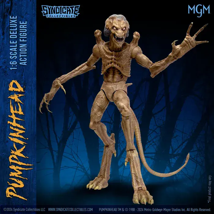 Syndicate Collectibles Pumpkinhead 1 6 Scale 15" Action Figure - INSTOCK