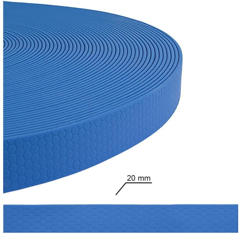 Blue 20mm wide Hexa Waterproof Webbing