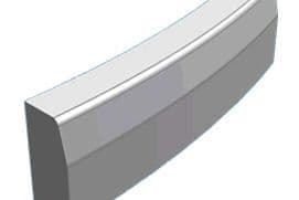 10x5 Radius Kerb - British Standard KBM in Keith