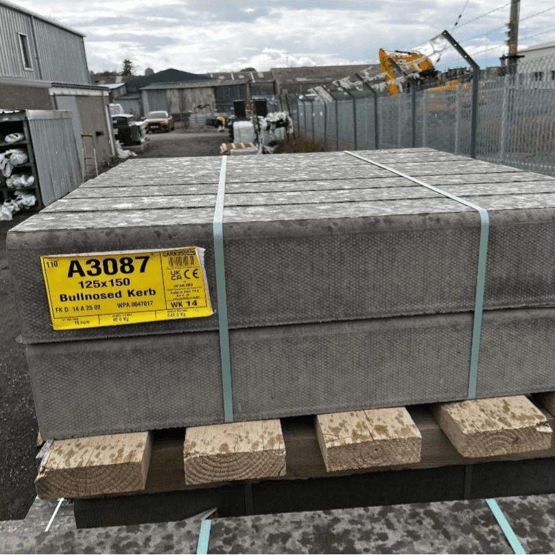 6 x 5 Bullnosed Kerbs - Keith Builders Merchants