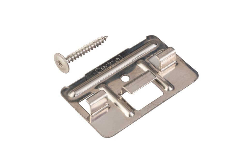 Cedral Click Clip & Screw Set at Keith Builders
