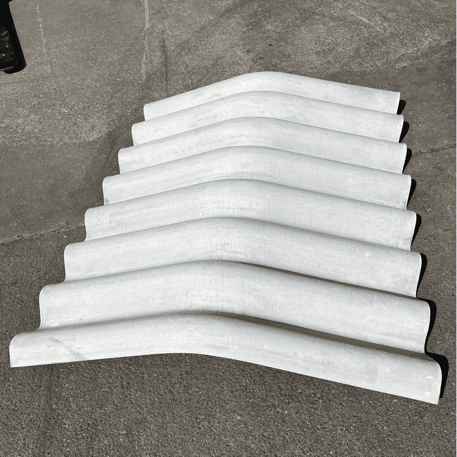 Cemsix Crank Crown Ridge for Roofing - KBM