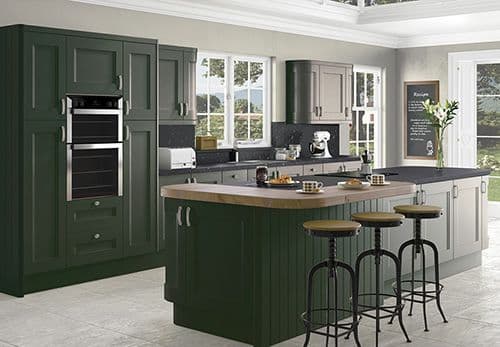 Laurel Green Haddington Kitchens at KBM
