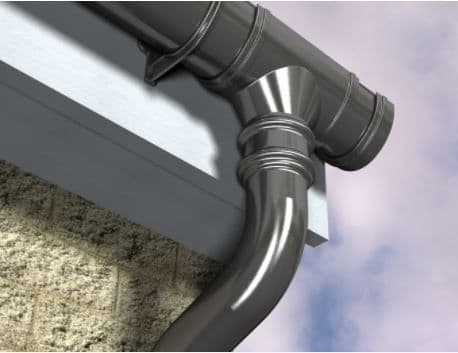 MARLEY ALUTEC ALUMINIUM EVOLVE DEEPFLOW GUTTER 3M