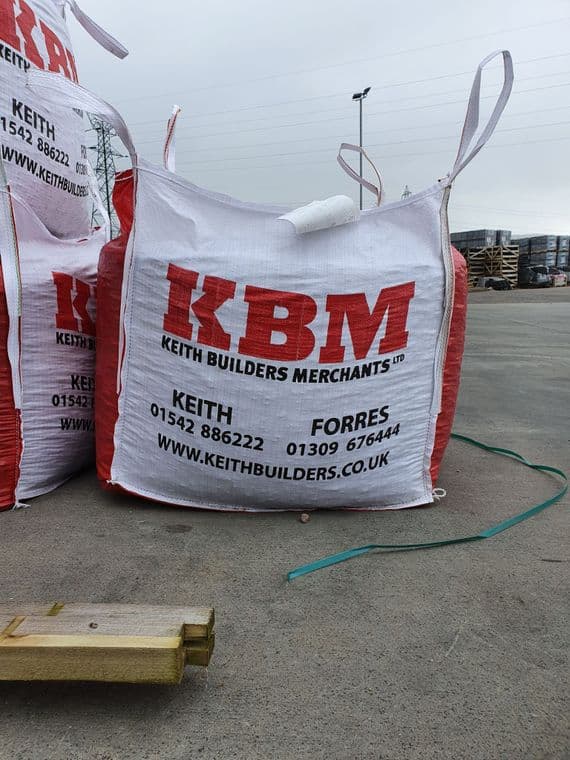 Pea Gravel Bulk Bags - Keith Builders Merchants