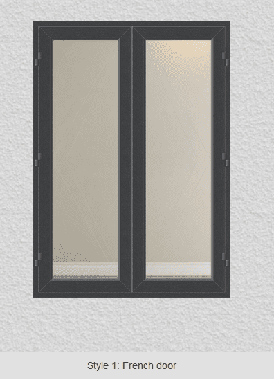 PVC French Doorset Keith Builders Merchants