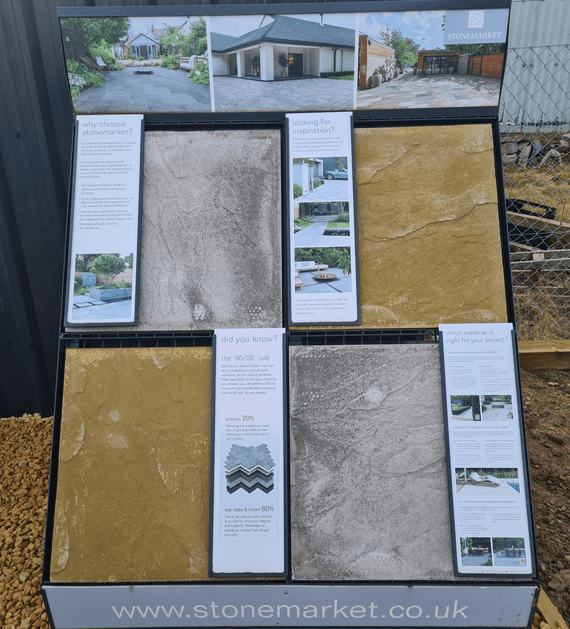 Riven Faced Paving Slabs
