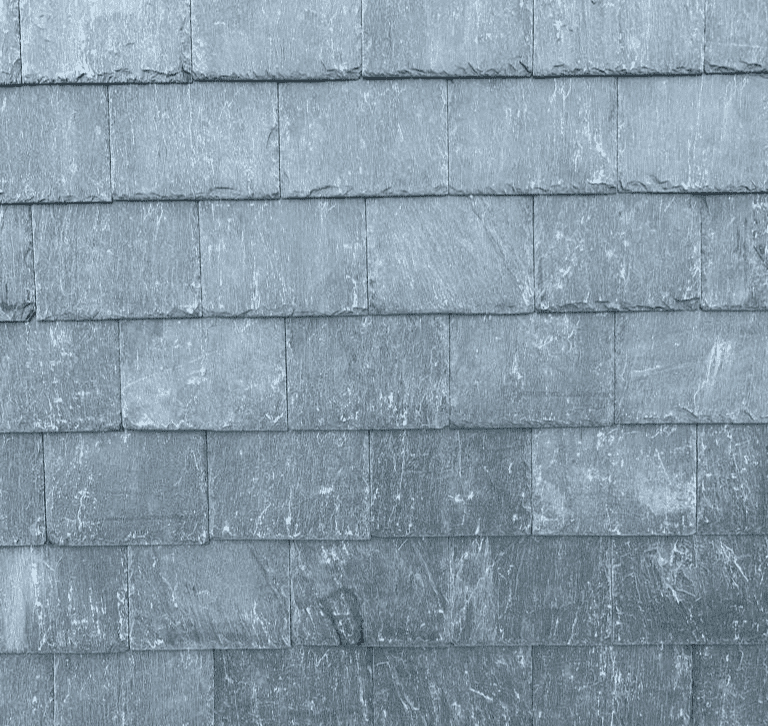 Slate Roof Tile Texture Photo & Art Print Dark Blue Asphalt Shingle