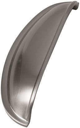 Satin Chrome Windsor Shell Handle at KBM