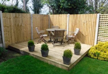 Timber decking pack