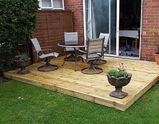 Timber decking pack