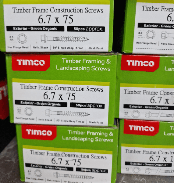 Timber Framing & Landscaping Screws / box 50