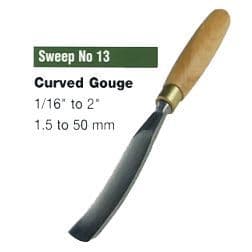 Curved Gouges Sweep No 13