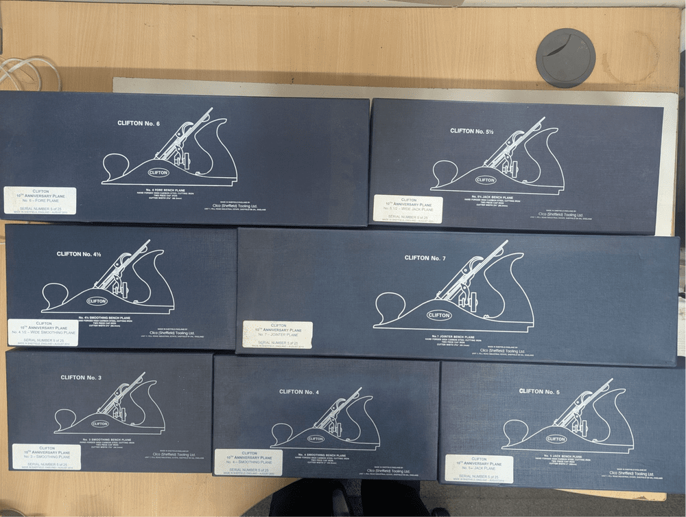 Set of 7 - Clifton Anniversary Planes