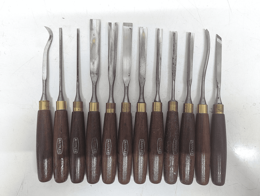 Set of Marples Carving tools