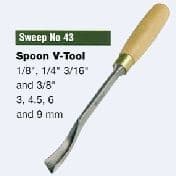 Spoon V-Tool Sweep No 43