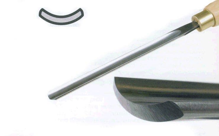 Traditional Pattern Spindle Gouges various sizes available