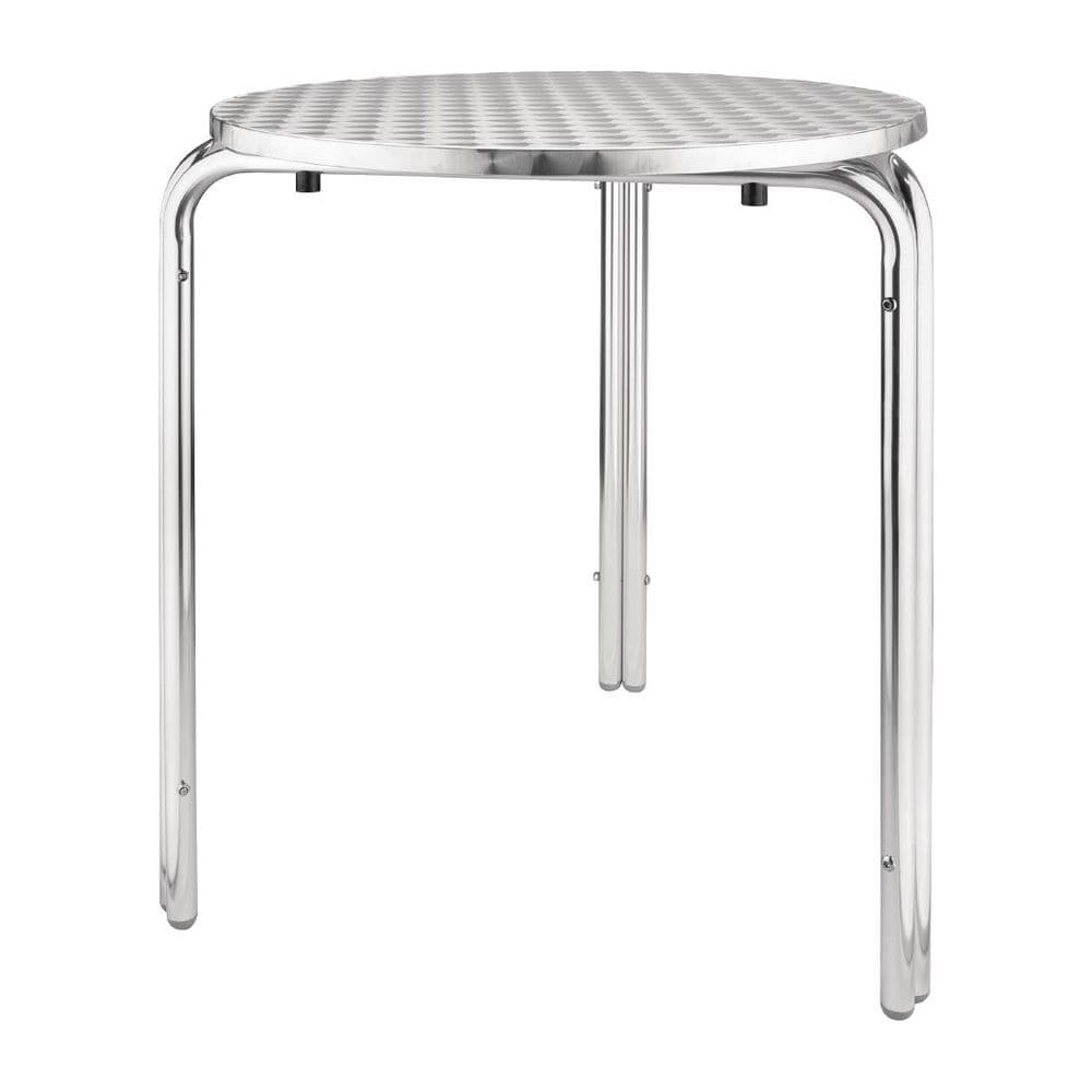 Stainless Steel Round Stackable Bistro Table 600mm