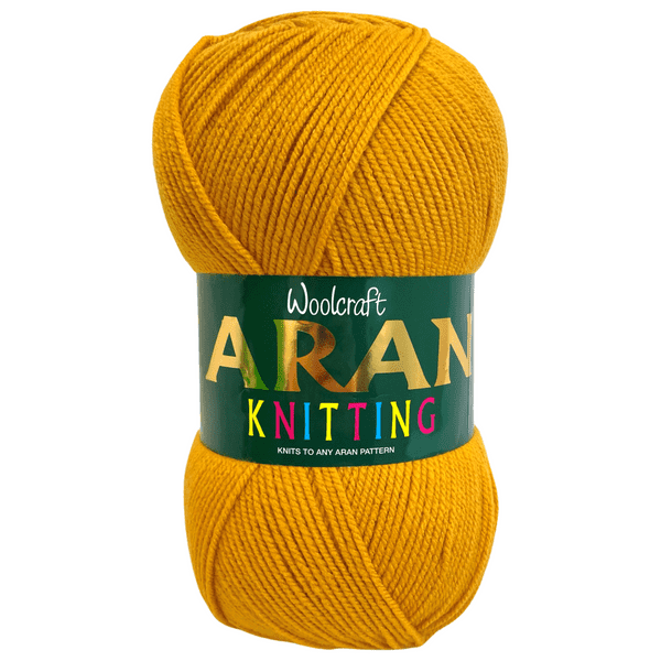 Woolcraft Acrylic Aran 400g Pack Of 2