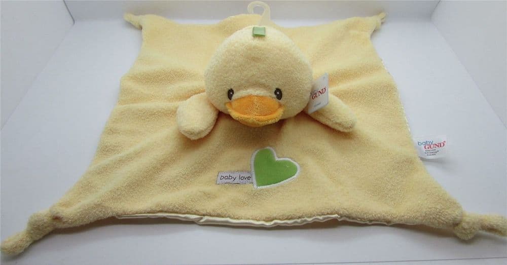 Baby Gund DUCK Snuggle Comfort Blankie - Suitable From Birth ...