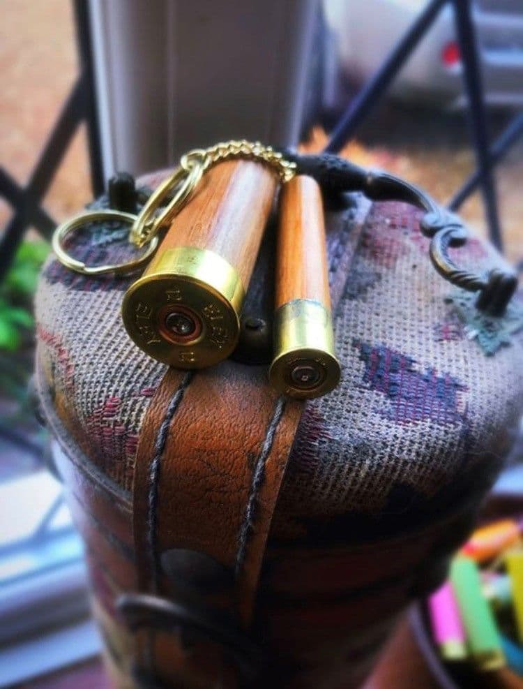 410 Shotgun Cartridge Keyring
