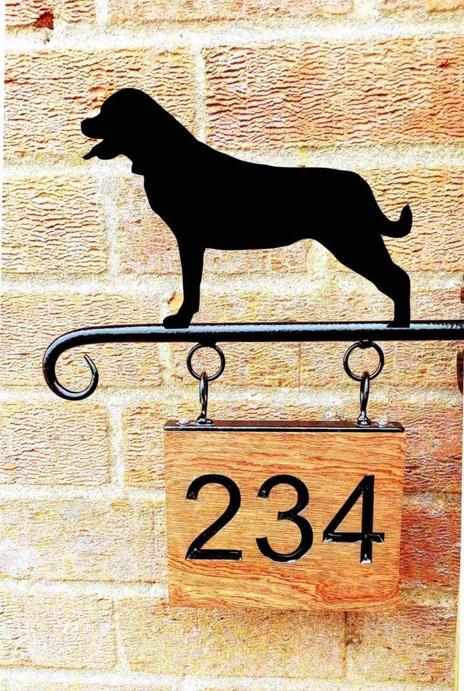 Rottweiler House Number