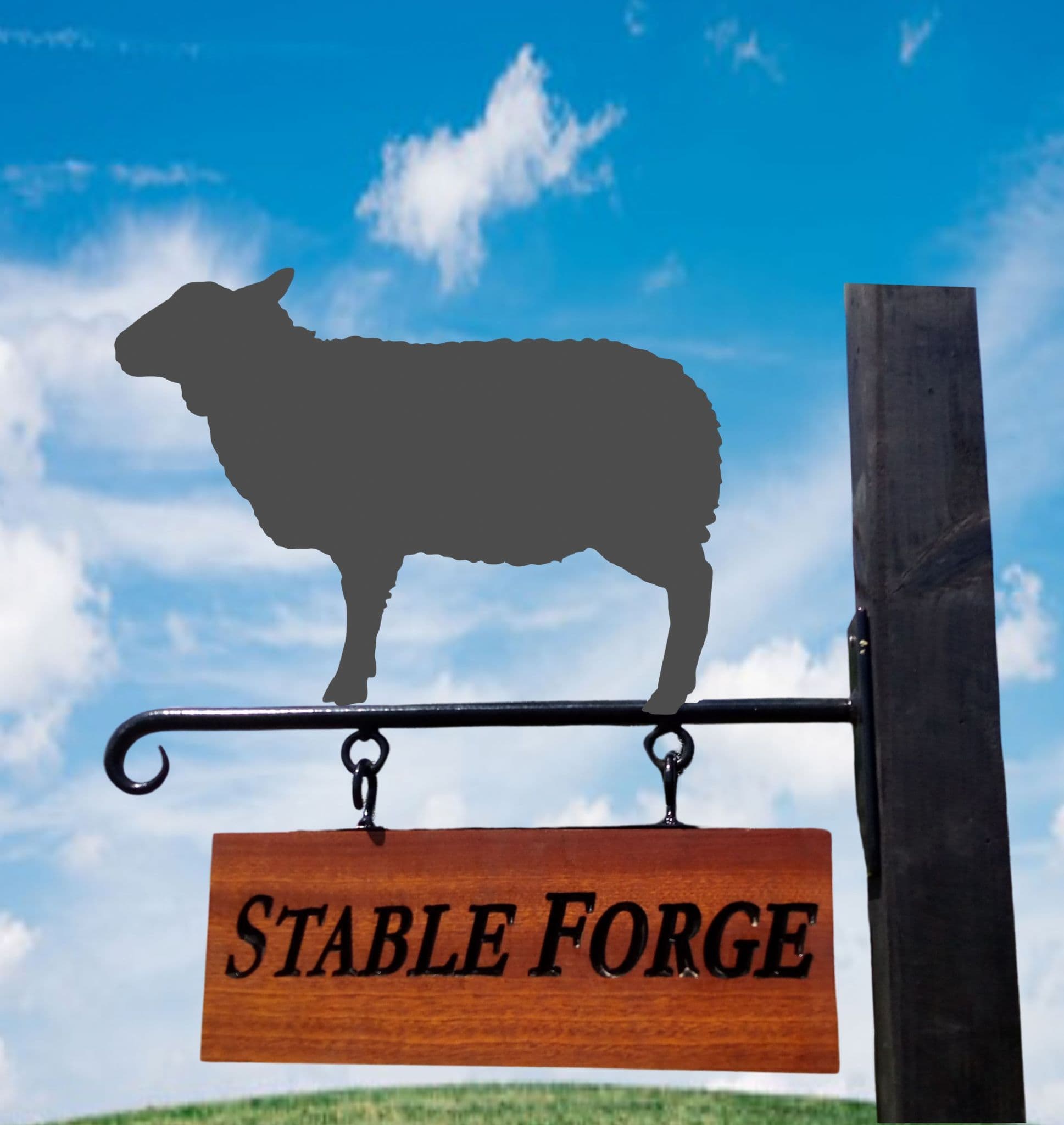 Sheep Hanging Sign