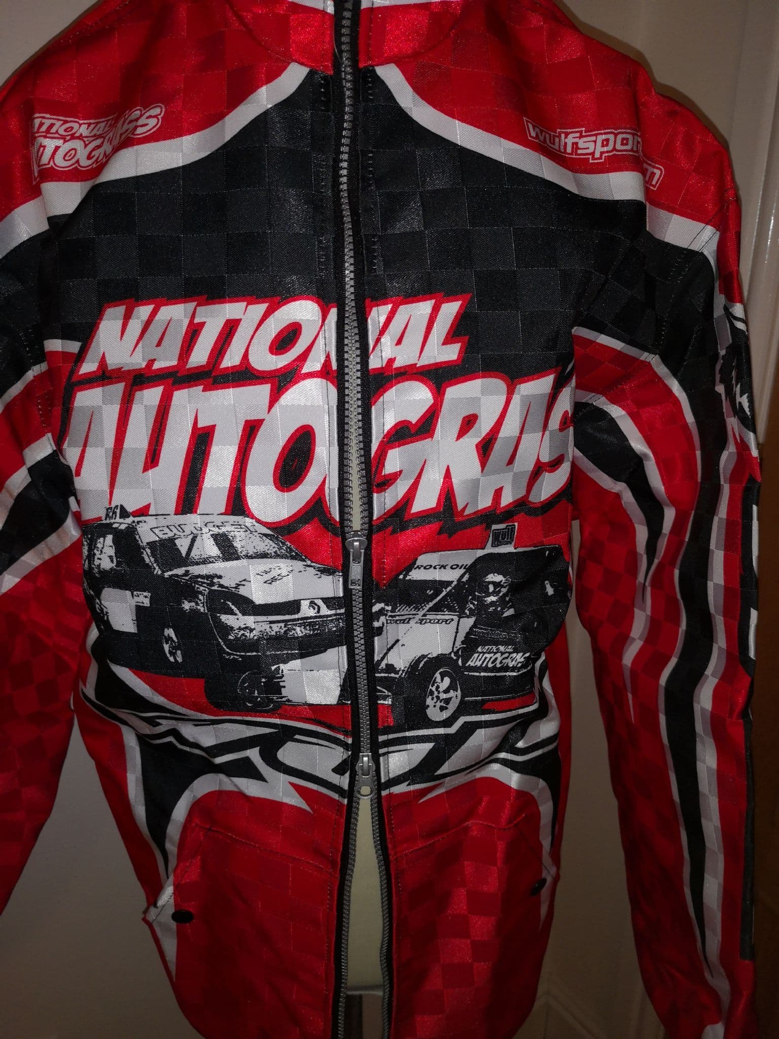 NATIONAL AUTOGRASS JACKET RED