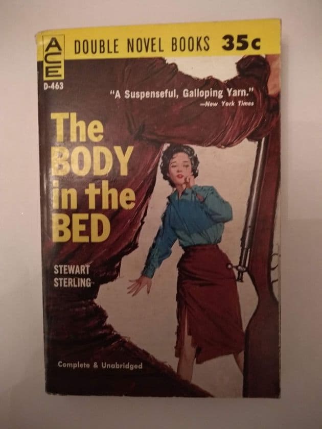 ACE DOUBLES THE BODY IN THE BED/DYING ROOM ONLY D-463 Paperback