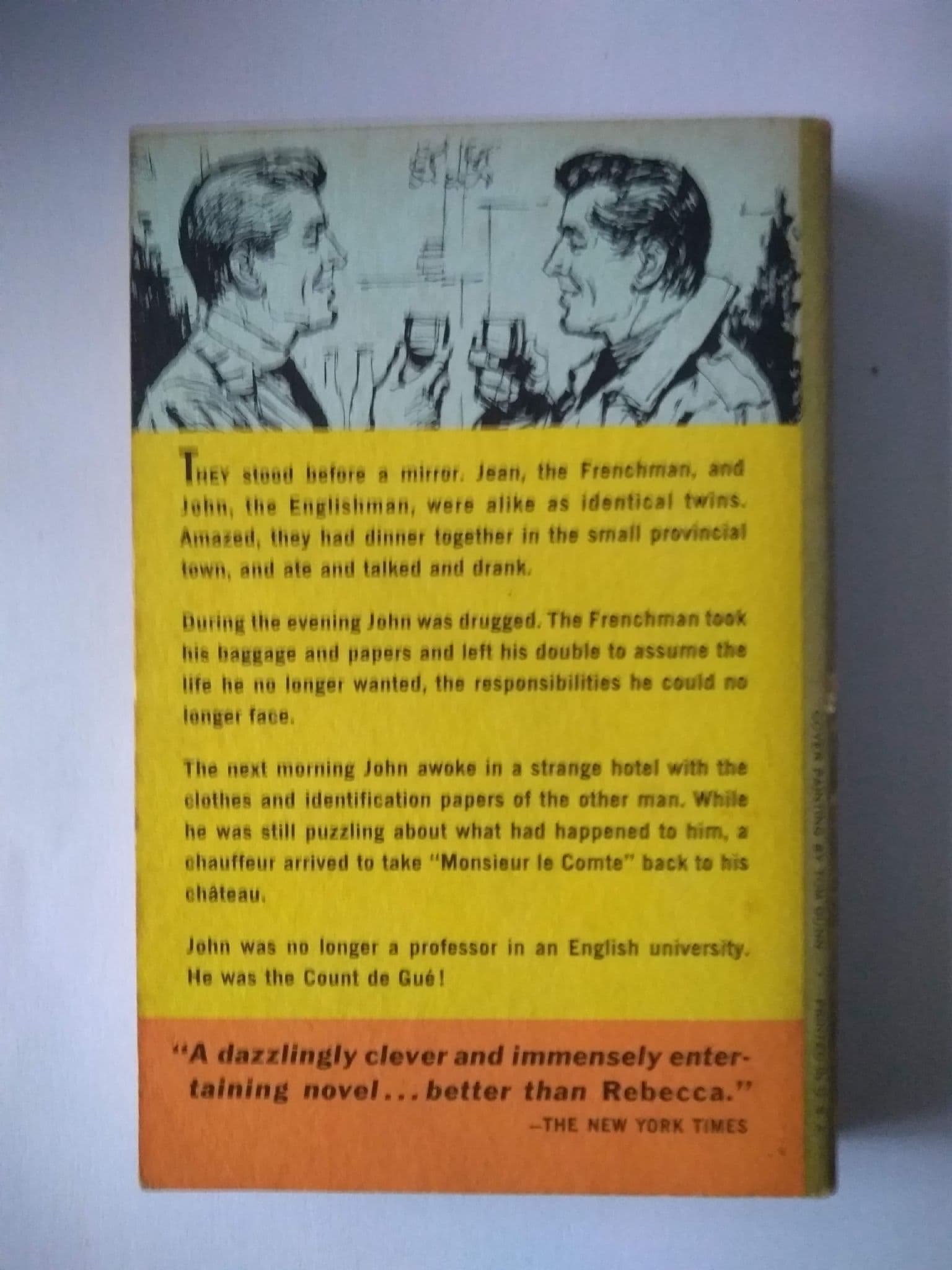 CARDINAL Edition THE SCAPEGOAT by DAPHNE DU MAURIER Paperback