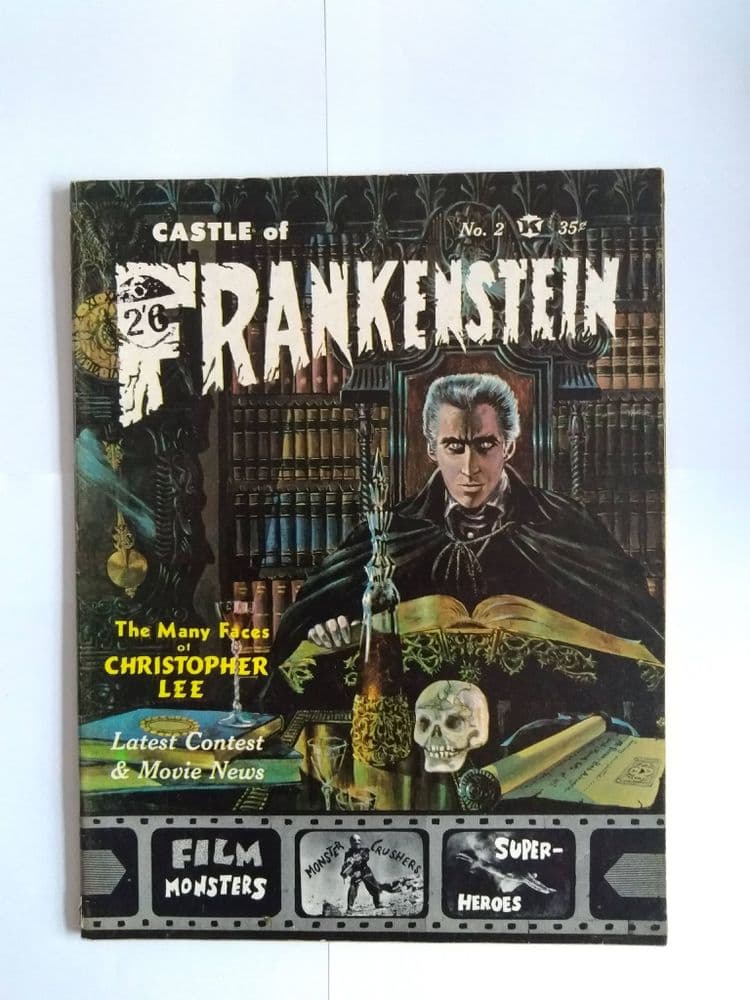 CASTLE OF FrankENSTEIN VOL 1 NO 2 1962
