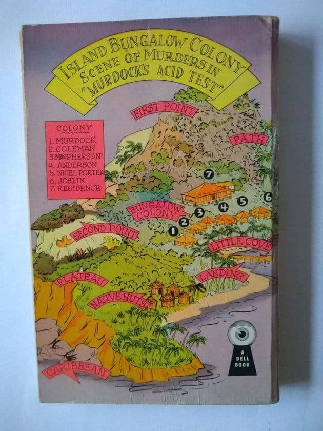 DELL MAPBACK MURDOCK S ACID TEST by George HARMON COXE Paperback