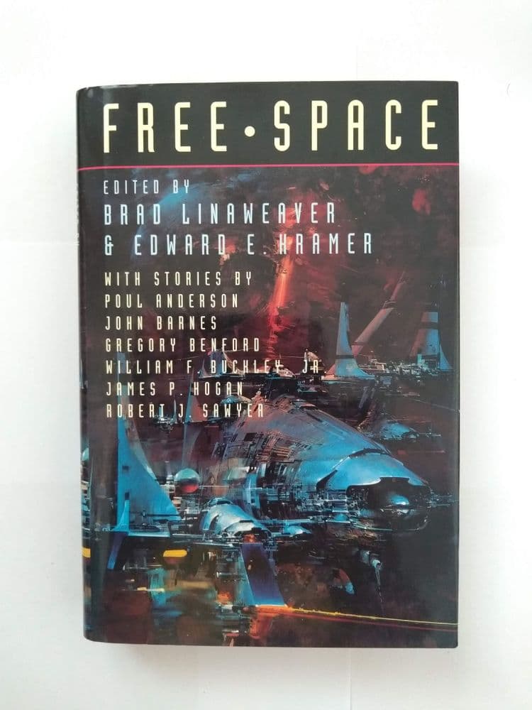 FREE SPACE EDITED BY BRAD LINAWEAVER AND EDWARD E KRAMER HARDBACK