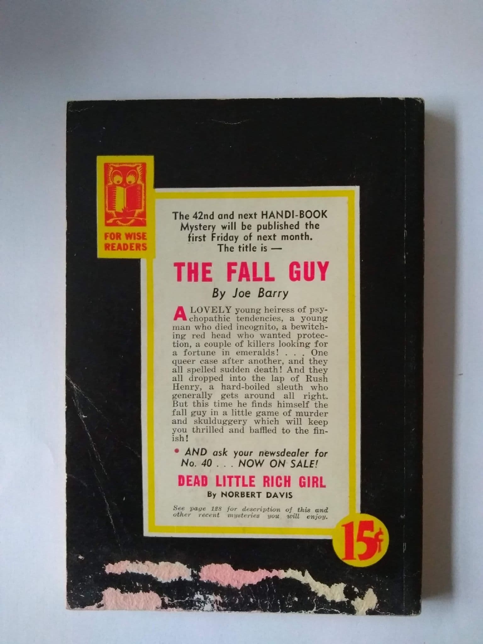 HANDI - BOOKS IF I KILL HIM by John & WARD HAWKINS & x28;NO 41& x29 ...