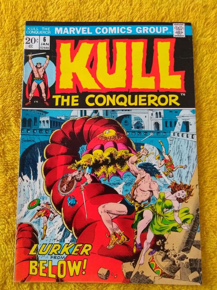 KULL THE CONQUEROR NO 6 JANUARY 1973
