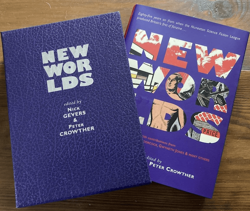 New Worlds signed slipcase ed by Peter Crowther & NIck Gevers