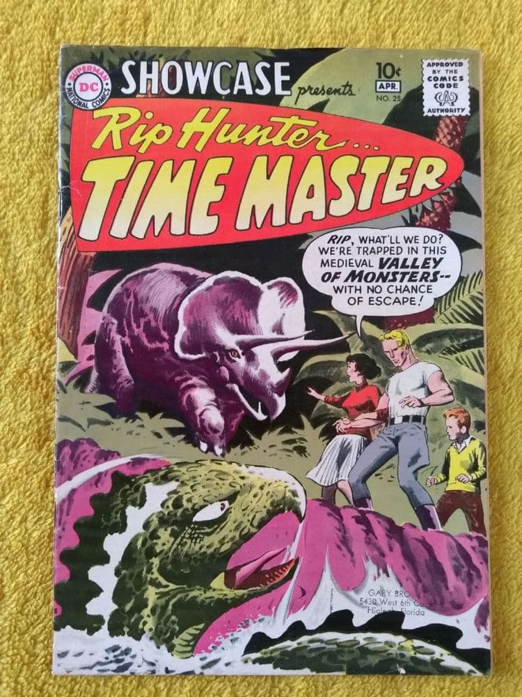 SHOWCASE PRESENTS RIP HUNTER TIME MASTER NO 25 APRIL 1960