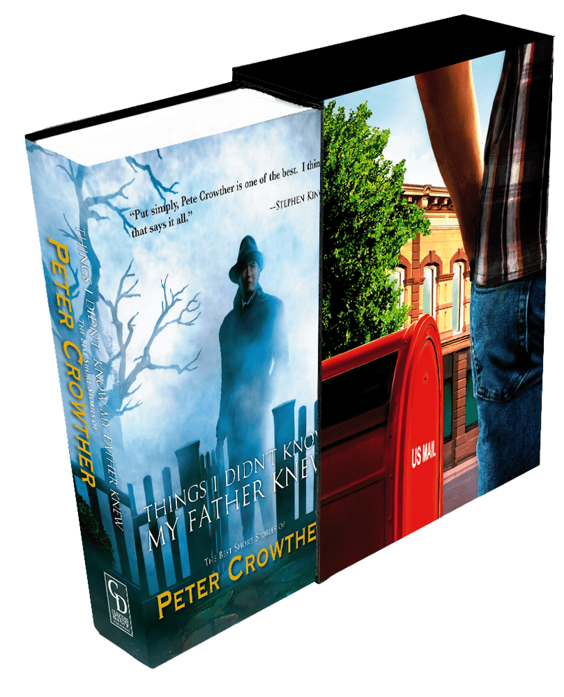 Things I Didn t Think My Father Knew slipcased hardcover by Peter Crowther