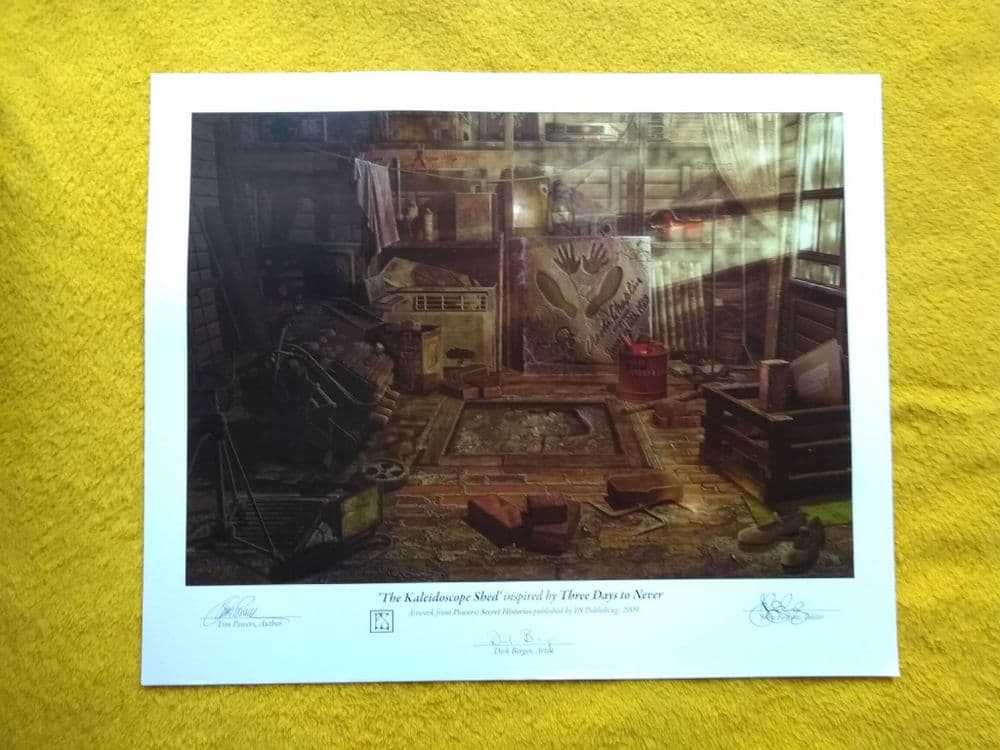 TIM POWERS SECRET HISTORIES "THE KALEIDOSCOPE SHED" INSPIRED BY THREE ...