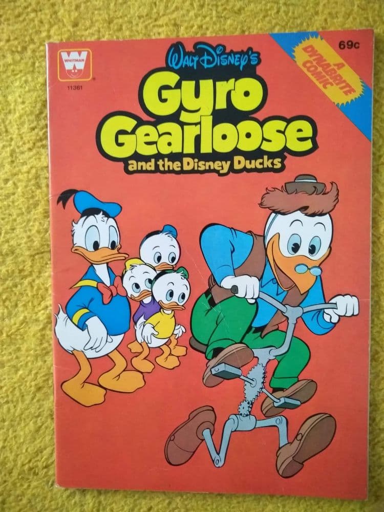 WALT DISNEY S GYRO GEARLOOSE & THE DISNEY DUCKS 1979