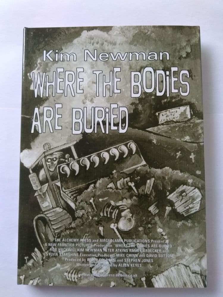 Where the Bodies are Buried signed hardcover Kim Newman