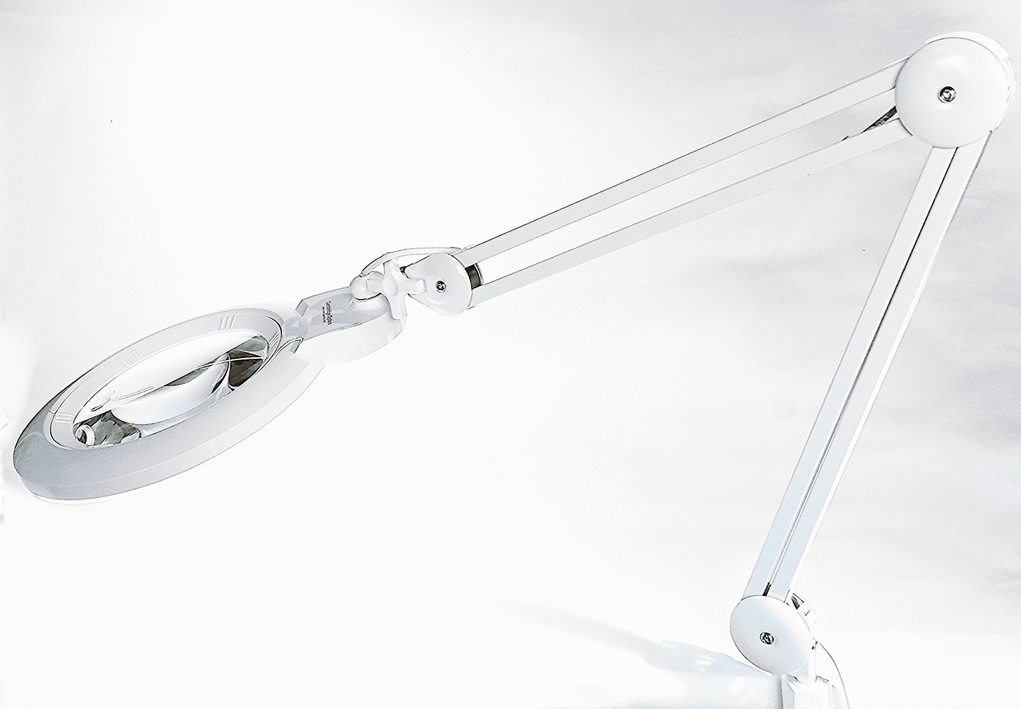 1 75X Long Reach Articulated G-Clamp Magnifier Wide Lens Daylight LED ...