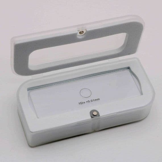 1mm/100 Divisions Calibration Slide Glass