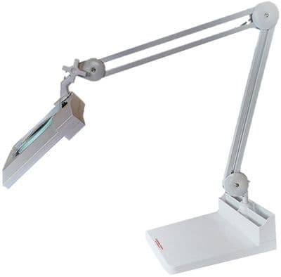 Table Mounted, Table Top, LED Illuminated Stand Magnifiers
