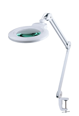 Table Mounted, Table Top, LED Illuminated Stand Magnifiers