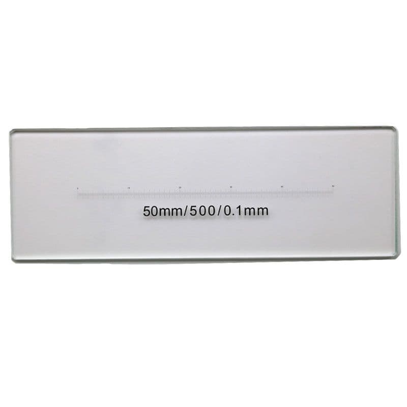 50mm/500 Divisions Calibration Slide Glass